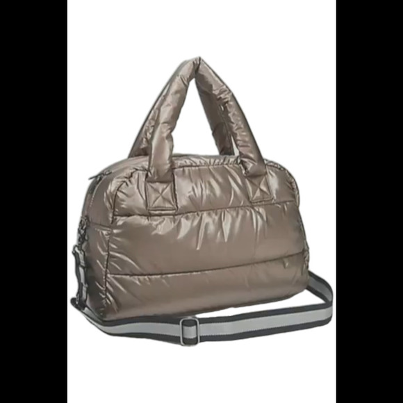 zuda | Bags | Zuda Convertible Quilted Nylon Duffel Bag Removable Pouch ...